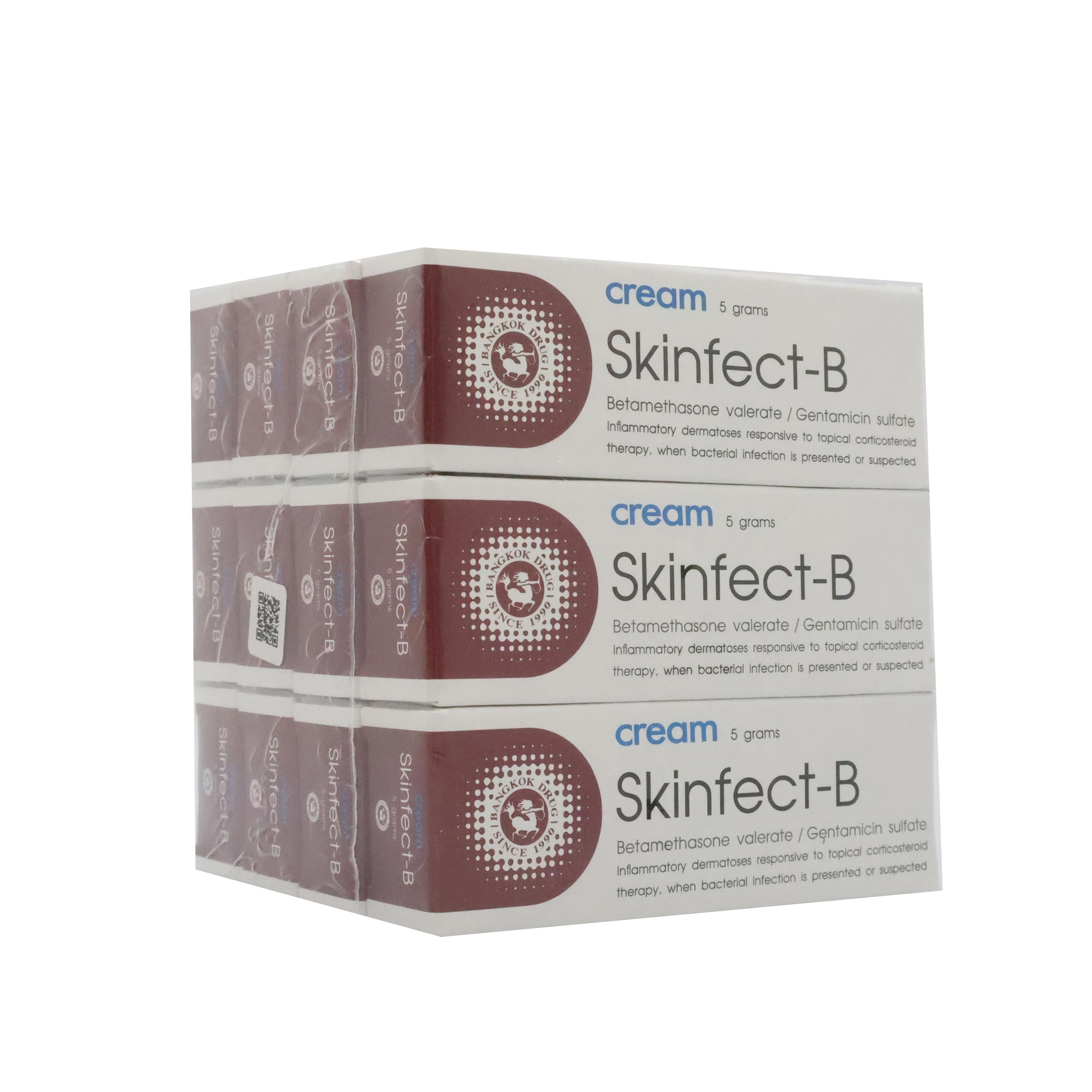 Skinfect B cream 0.1% + 0.1%BKD (Pack/12s/5g) - Buymed Thailand - ซื้อ ...