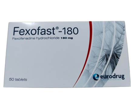 Fexofast-180 tablet Eurodrug PACIFIC HEALTHCARE (Box/50s) - Buymed ...