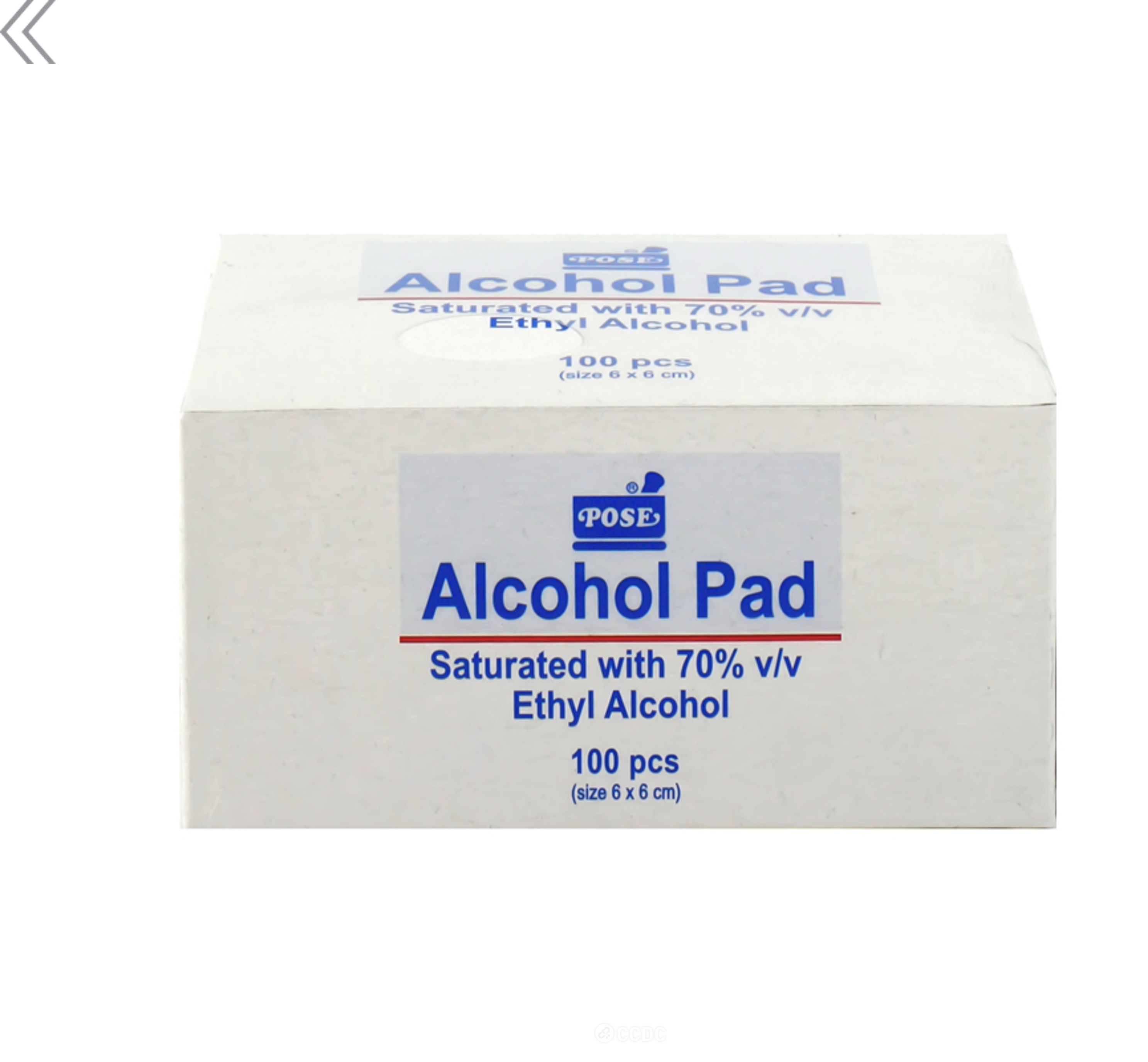 Alcohol pad 70% POSE (Box/100s) - Buymed Thailand - ซื้อยาที่บายเมดถูกกว่า