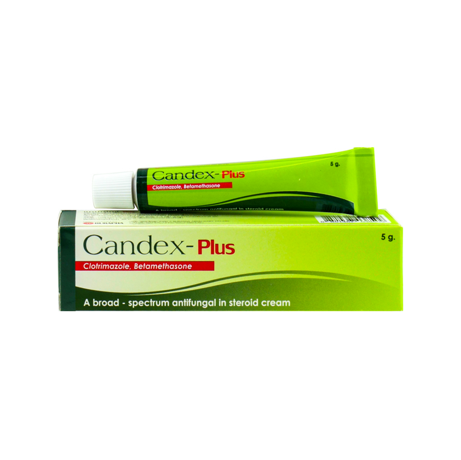 Candex-plus cream 1% + 0.1% BURAPHA (Tube/5g) - Buymed Thailand - ซื้อ ...