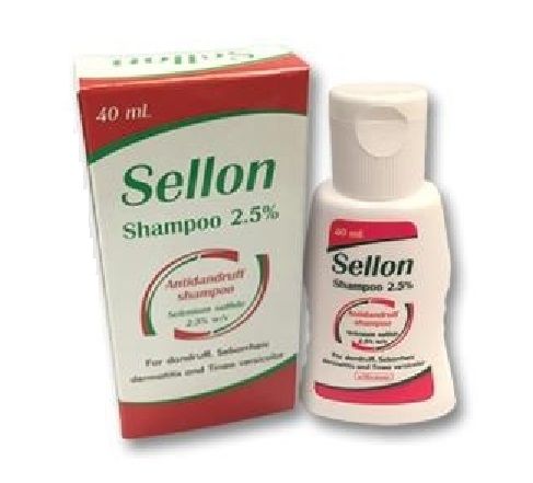 Sellon shampoo 2.5% UNISON (Bottle/40ml) - Buymed Thailand - ซื้อยาที่ ...
