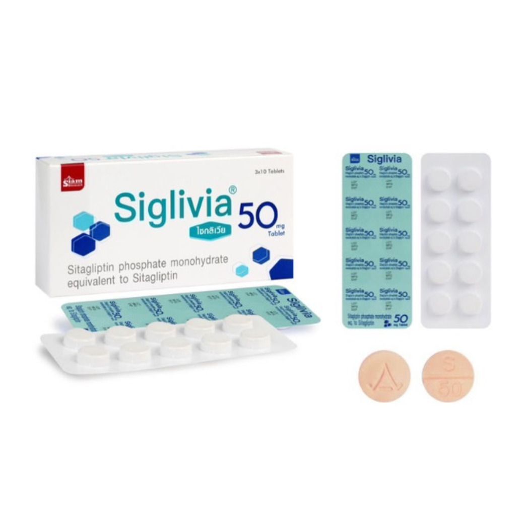Siglivia 50mg tablet SIAM (Box/30s) - Buymed Thailand - ซื้อยาที่บายเมด ...