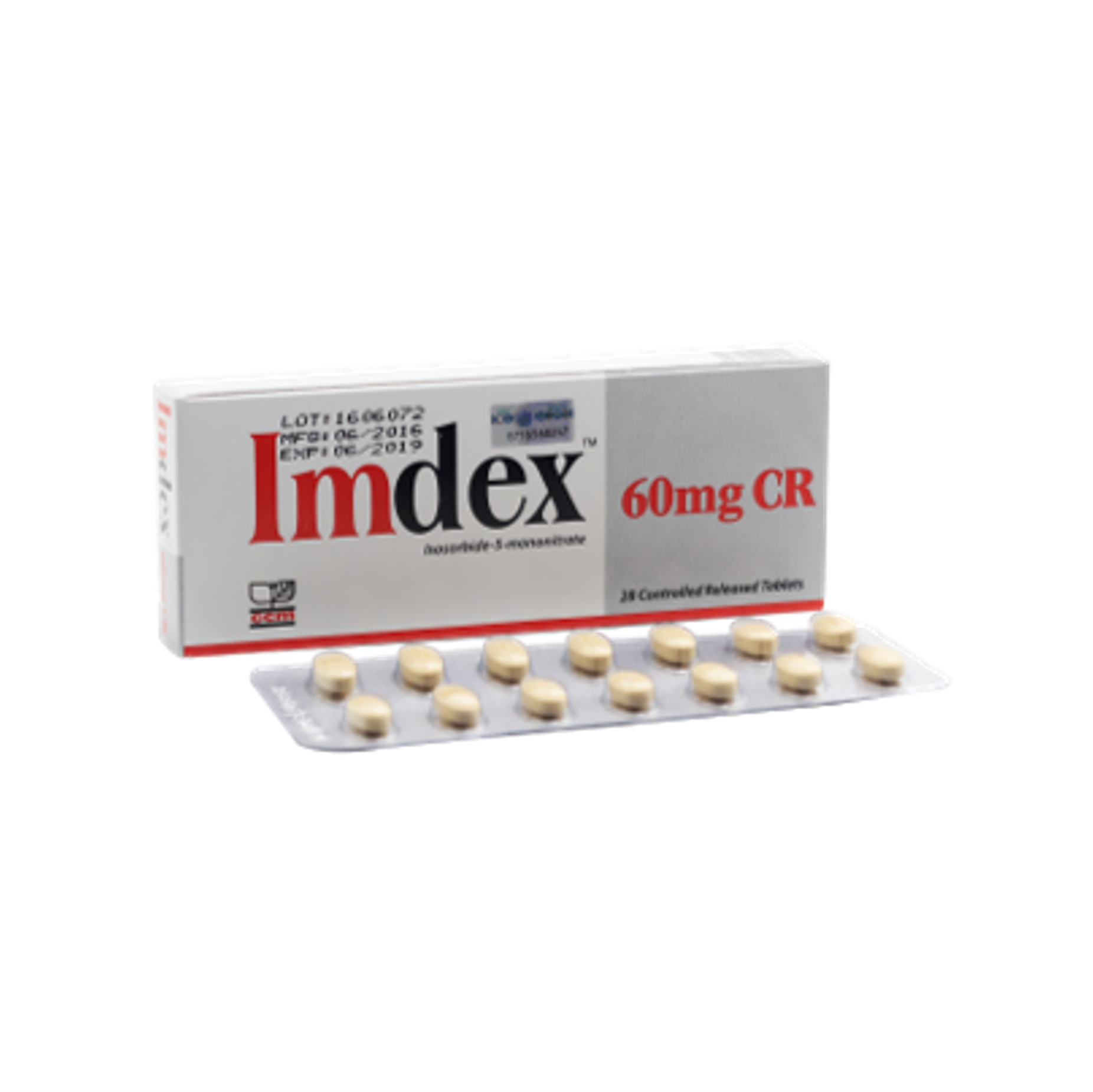 Imdex CR 60mg MEDIC (Box/28s) - Buymed Thailand - ซื้อยาที่บายเมดถูกกว่า