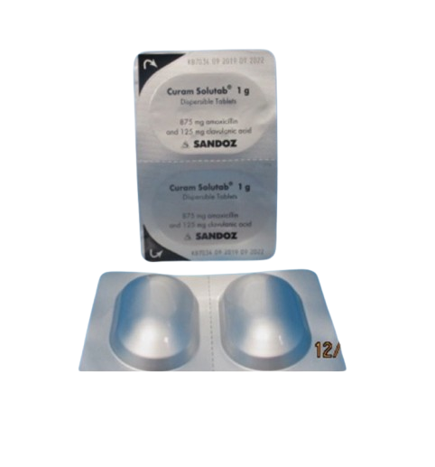 Curam Solutab dispertab 1g SANDOZ (Box/10s) - Buymed Thailand - ซื้อยา ...
