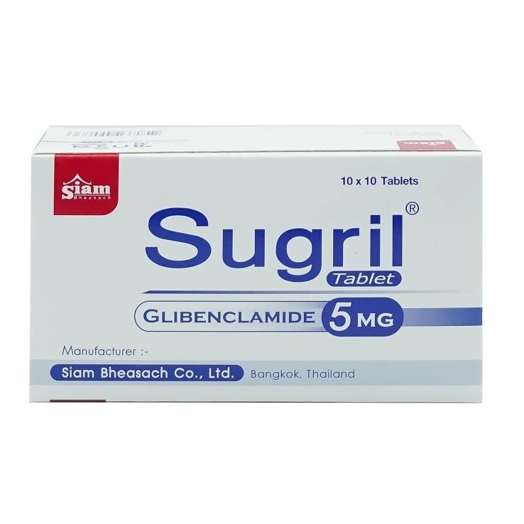 Sugril 5mg tablet SIAM (Box/100s) - Buymed Thailand - ซื้อยาที่บายเมด ...