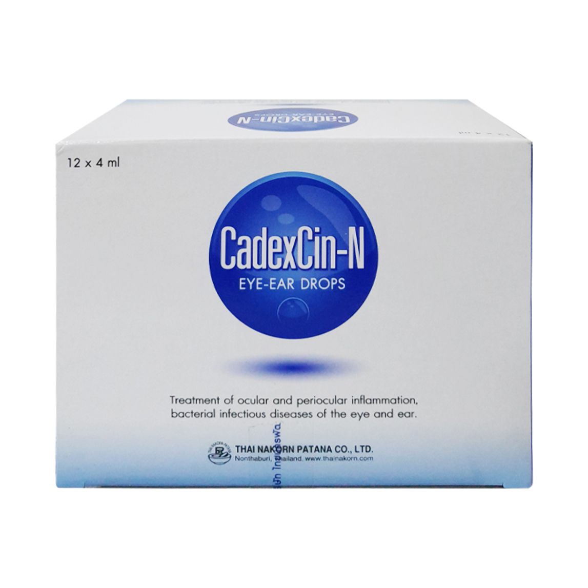 Cadexcin-N (1mg + 3.5mg)/ml TH NAKORN (Box/12s/4ml) - Buymed Thailand ...
