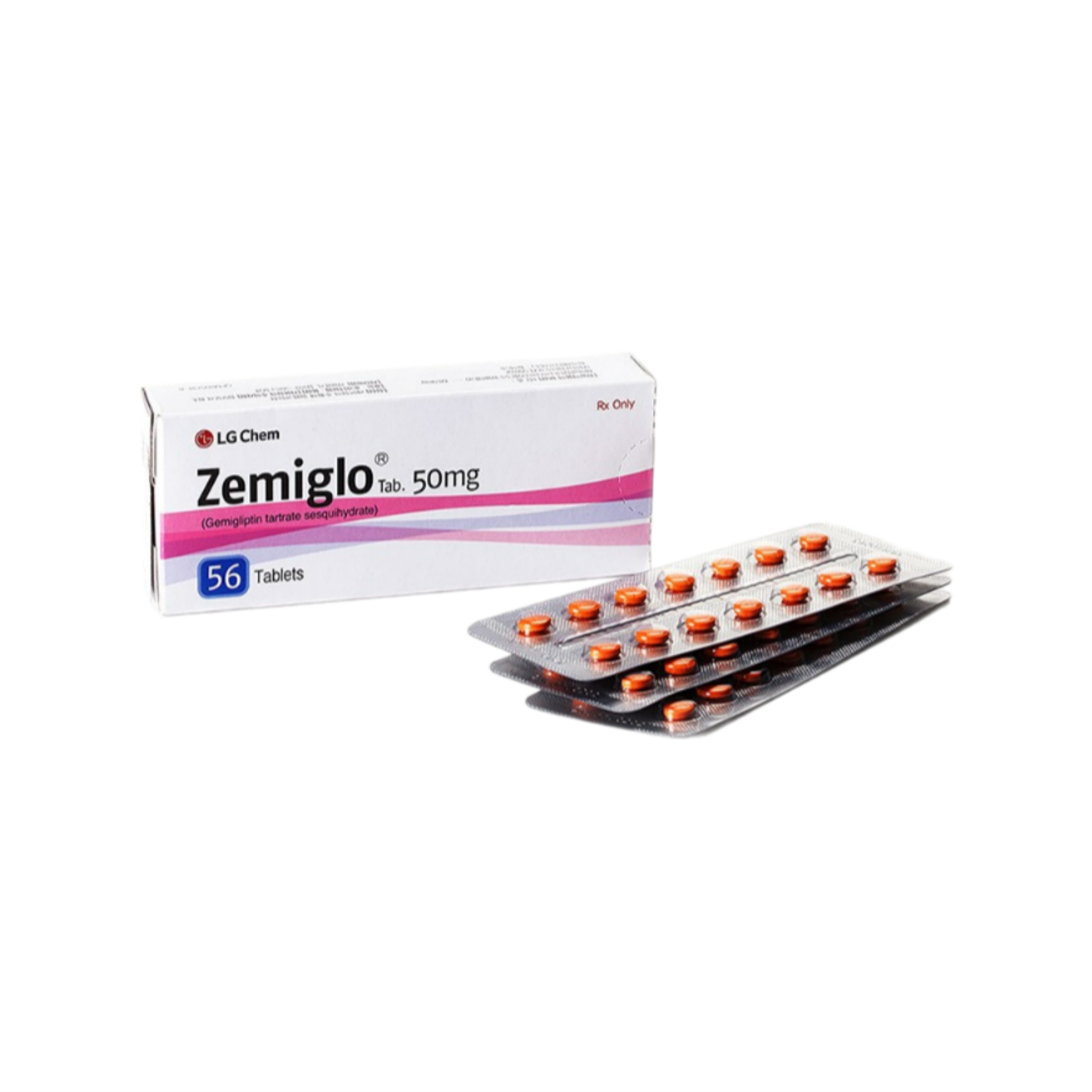 Zemiglo 50mg LG CHEM (Box/28s) - Buymed Thailand - ซื้อยาที่บายเมดถูกกว่า