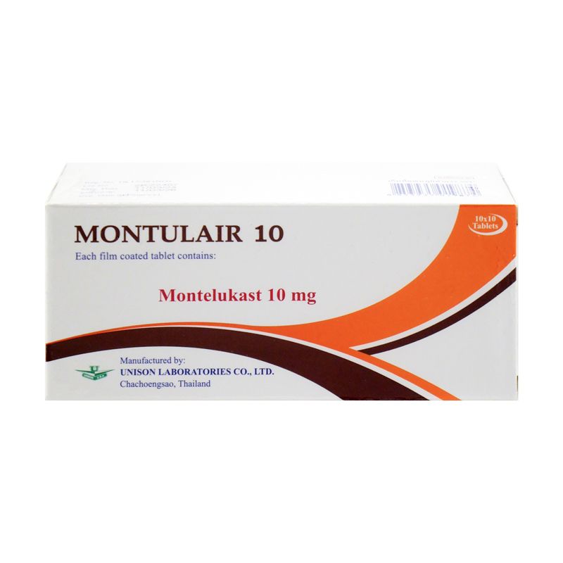 Montulair 10mg MEDLINE (Box/100s) - Buymed Thailand - ซื้อยาที่บายเมด ...