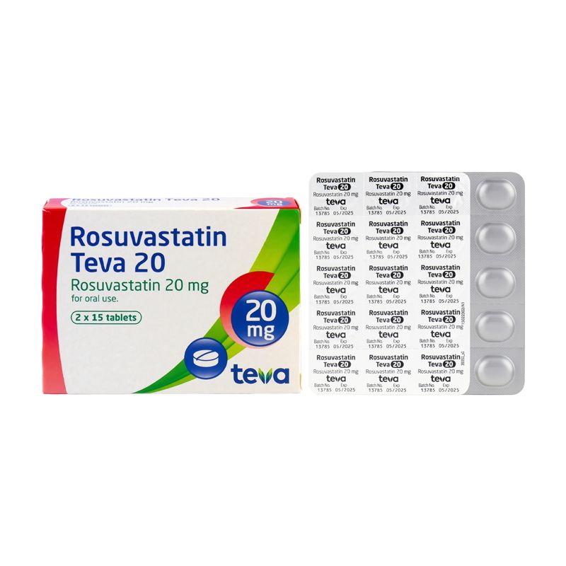 Rosuvastatin Teva 20mg TEVA (Box/30s) - Buymed Thailand - ซื้อยาที่บาย ...