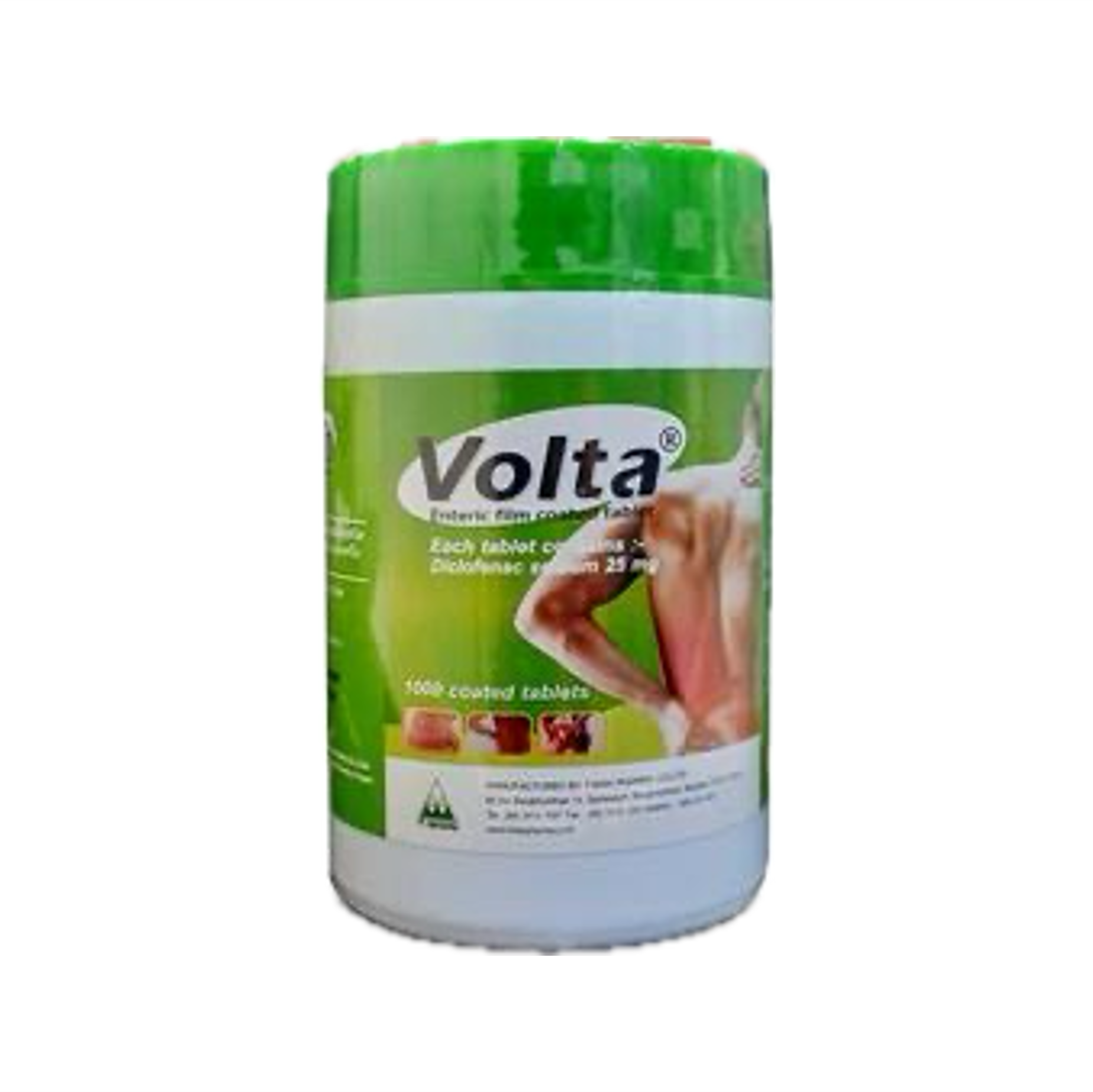 Volta 25mg T.MAN (Bottle/1000s) - Buymed Thailand - ซื้อยาที่บายเมดถูกกว่า
