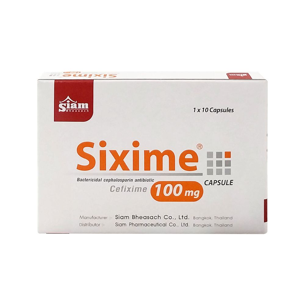 Sixime capsule 100mg SIAM (Box/10s) - Buymed Thailand - ซื้อยาที่บายเมด ...
