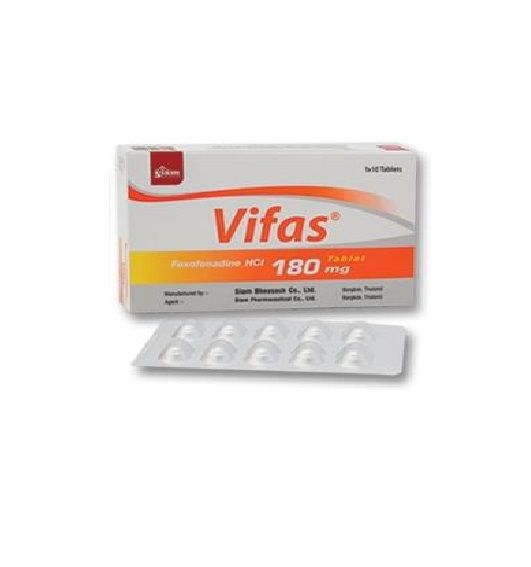 Vifas 180mg tablet SIAM (Box/10s) - Buymed Thailand - ซื้อยาที่บายเมด ...