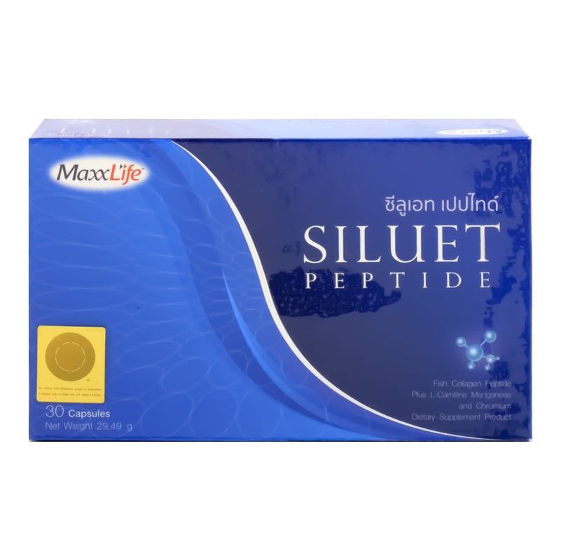 Siluet Collagen peptide MAXX LIFE (Box/30s) - Buymed Thailand - ซื้อยา ...
