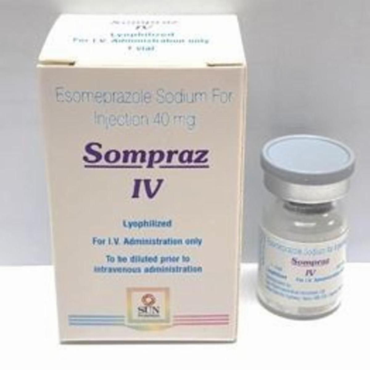 Sompraz IV 40mg/vial RANBAXY (Vial/1s) - Buymed Thailand - ซื้อยาที่บาย ...