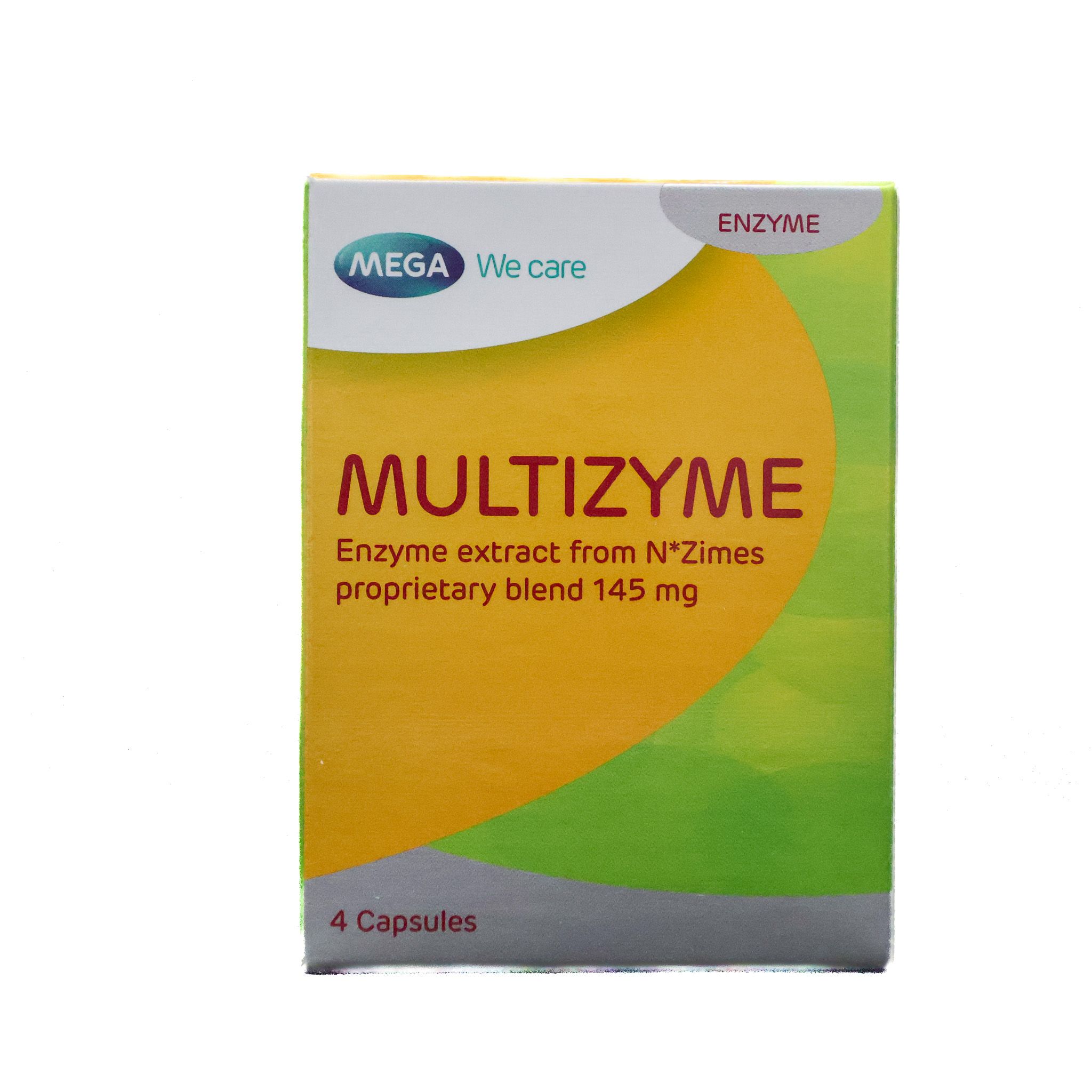 Multizyme MEGA (Box/4s) - Buymed Thailand - ซื้อยาที่บายเมดถูกกว่า