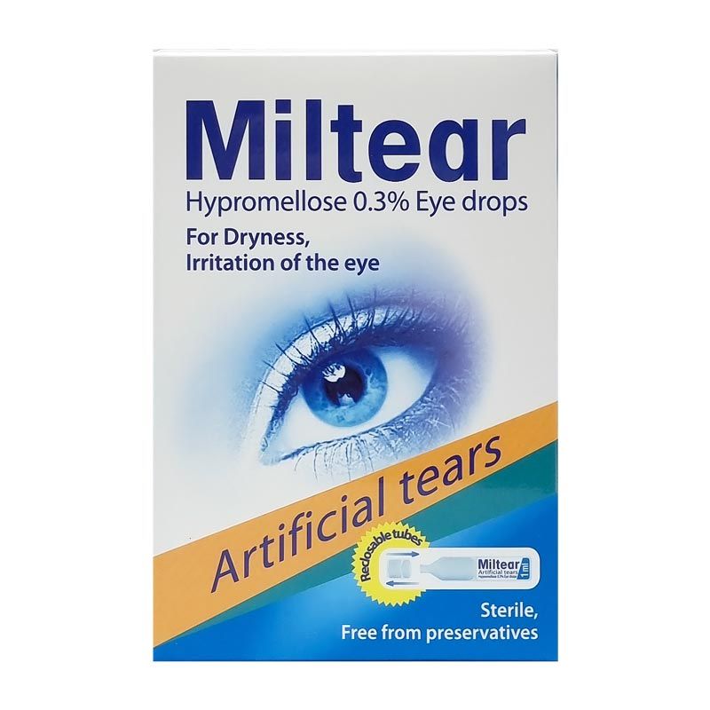 Miltear 0.3% น้ำตาเทียม PROSP PHARMA (Box/30s/1ml) - Buymed Thailand ...