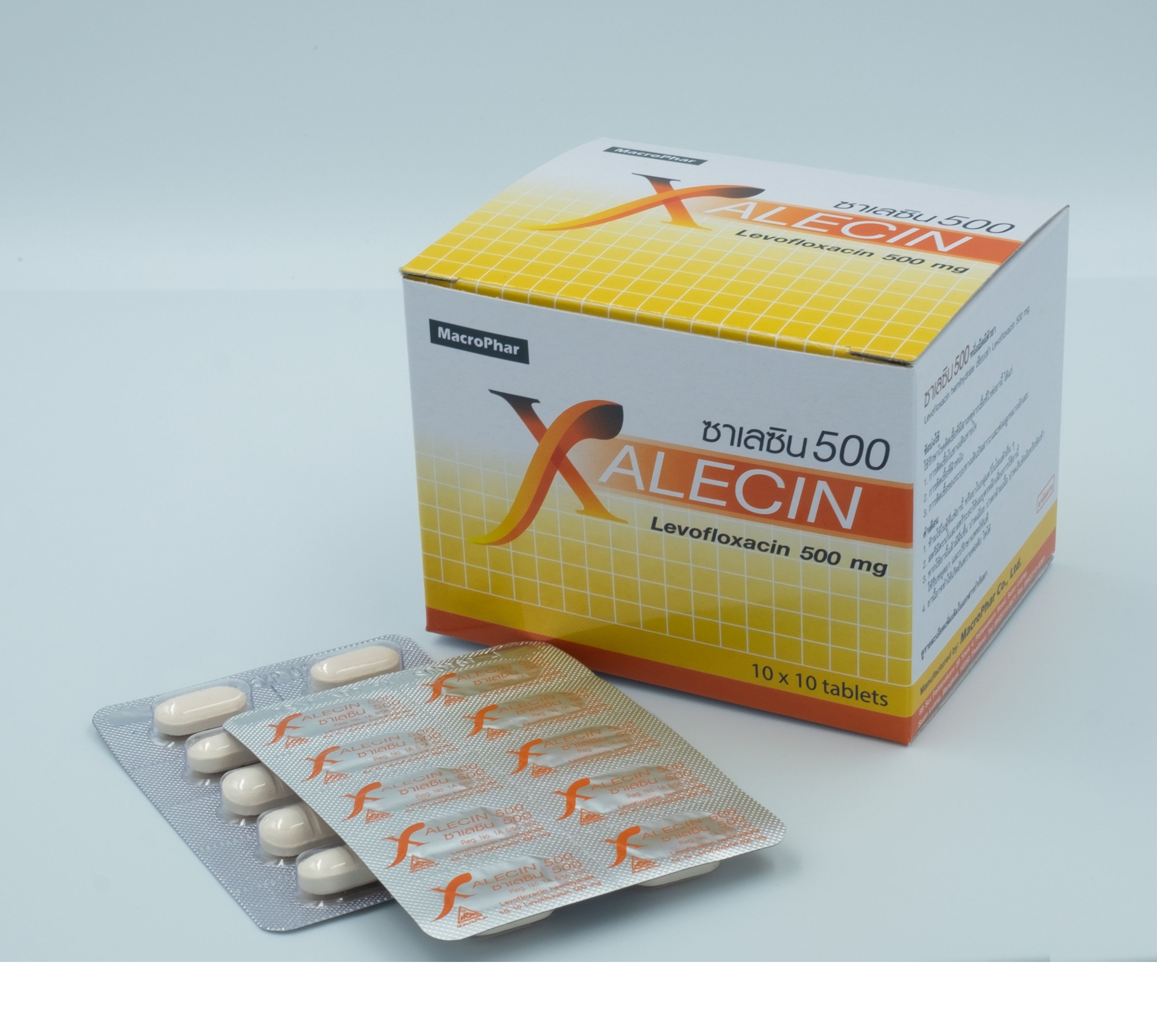 Xalecin 500mg MACROPHAR (Box/10x10s) - Buymed Thailand - ซื้อยาที่บายเม ...