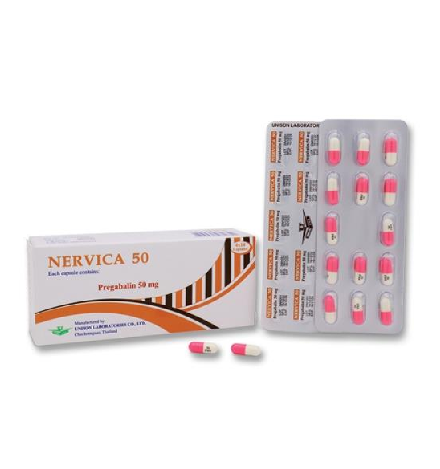 Nervica 50mg MEDLINE (Box/56s) - Buymed Thailand - ซื้อยาที่บายเมดถูกกว่า