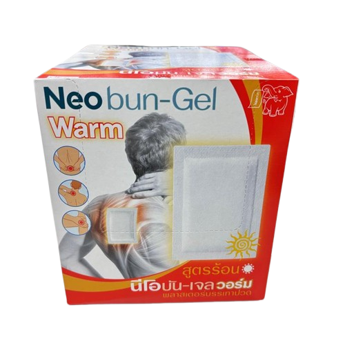 Neobun-Gel Analgesic plaster (Warm) NEOPLAST (Box/20s/2s) - Buymed ...