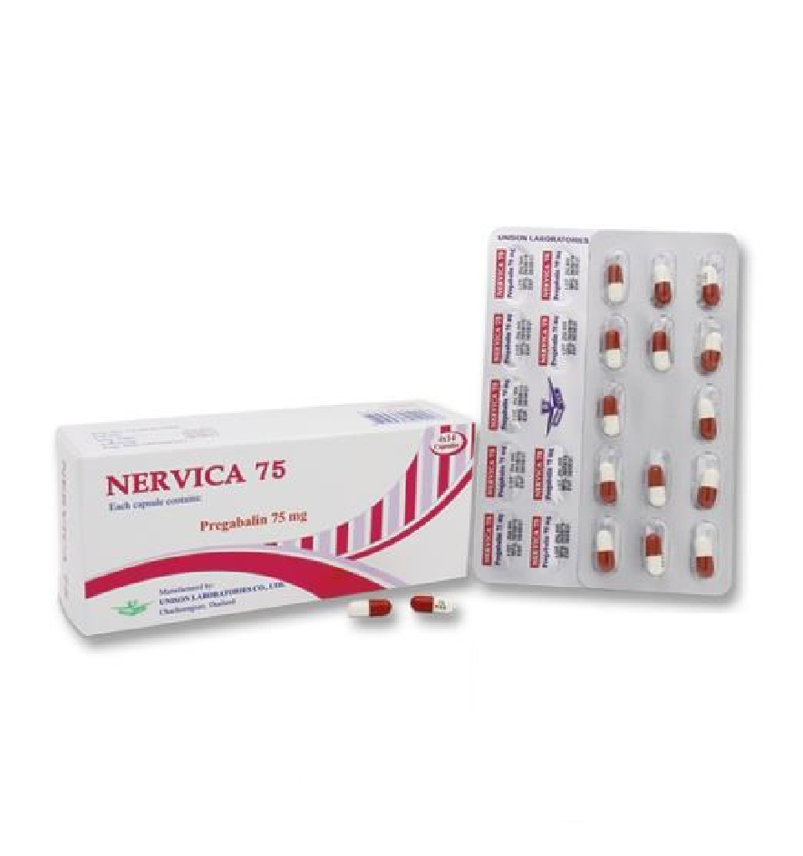 Nervica 75mg MEDLINE (Box/56s) - Buymed Thailand - ซื้อยาที่บายเมดถูกกว่า