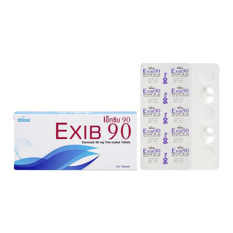 Exib 90mg PROSP PHARMA (Box/5s) - Buymed Thailand - ซื้อยาที่บายเมดถูกกว่า