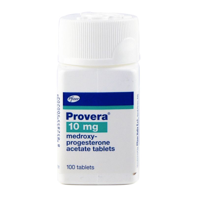 Provera tablets 10mg PFIZER (Bottle/100s) - Buymed Thailand - ซื้อยาที่ ...